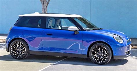 Mini Cooper Ev Official Photos Burlappcar