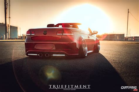 Bagged Volkswagen EOS Back