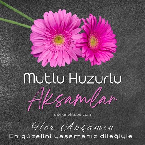 Güzel Akşamlar Mutlu Yarınlar Dilek Mektubu Good evening Best