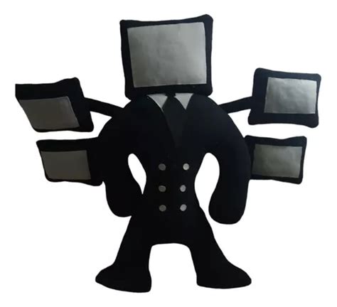 Mu Eco Peluche Speakerman Tv Man Skibidi Toilet Titan Banban En Venta