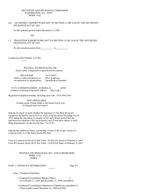 Fillable Online Condensed Consolidated Statements Of Operations