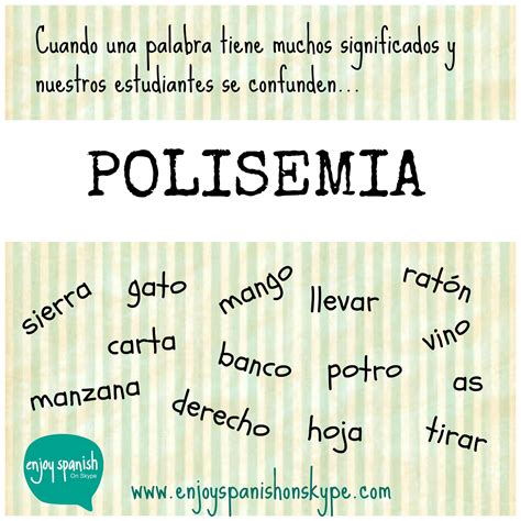 Lista 93 Imagen De Fondo Ejemplos De Palabras Polisemicas Que Tengan 3