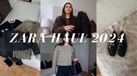 NEW IN ZARA HAUL 2024 YouTube