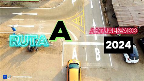 RUTA A ACTUALIZADO 2024 LO ULTIMO EXAMEN A1 TOURING CONCHAN
