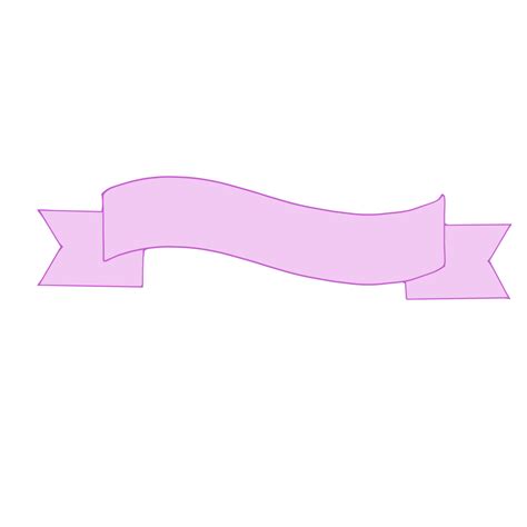 Pink Pastel Ribbon 23221000 PNG