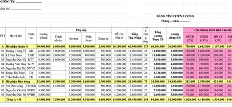 TẢI MIỄN PHÍ 8 mẫu bảng lương nhân viên chi tiết nhất Networks