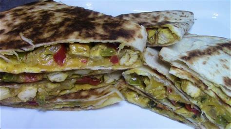 TORTILLAS AU POULET CHEDDAR UN PUR DELICE RECETTE ULTRA Rapide 10