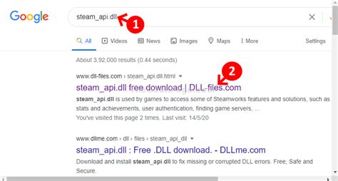 fix steam api dll missing error in windows 10