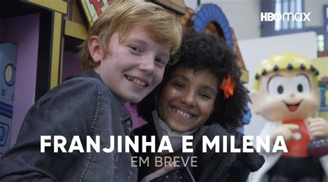HBO Max confirma gravações da série Franjinha e Milena em Busca da Ciência