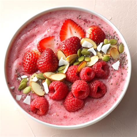 Berry Smoothie Bowl Recipe Taste Of Home