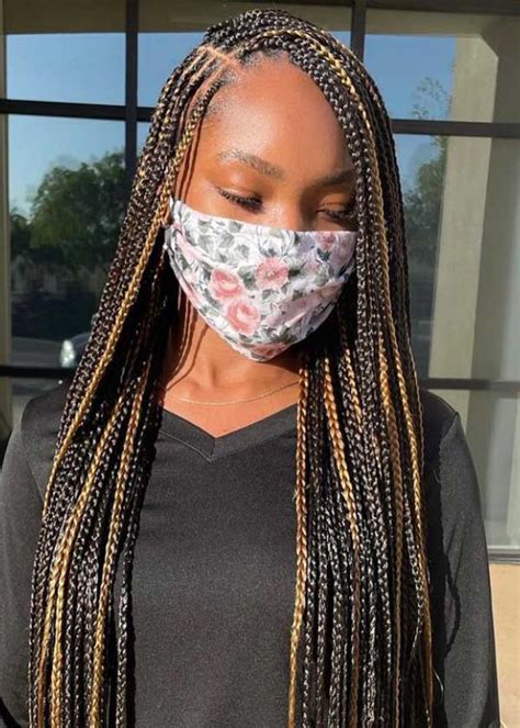 Knotless Medium Long Braids Polished Braids