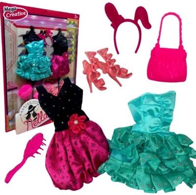 UBRANKA SUKIENKI DLA LALEK BARBIE BUTY ZESTAW 12978080143