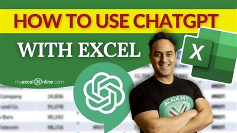 how to use chatgpt with microsoft excel