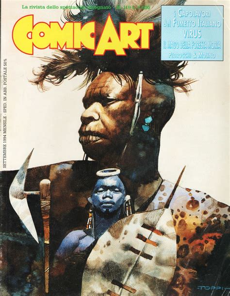 Sergio Toppi Comic Art 119 1994 Comic Books Art Comic Art Artist