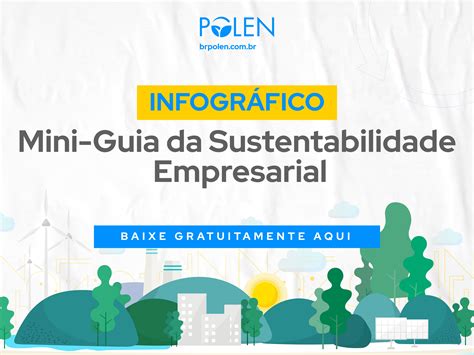 Infográfico Gratuito Mini Guia da Sustentabilidade Empresarial