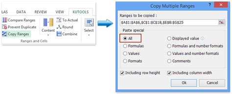 How To Copy Multiple Selections Or Ranges In Excel