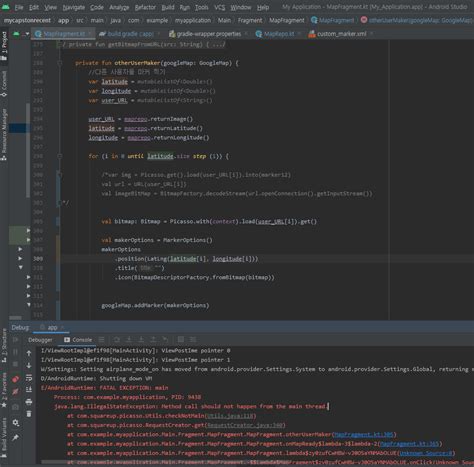 Android Kotlin Picasso Problem At Convert To Bitmap Stack