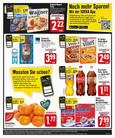 Edeka Prospekt Ab Zum Bl Ttern Prospekt Der Woche