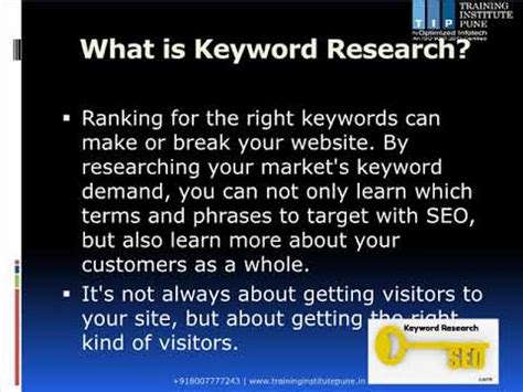 How To Do Keyword Research And Analysis YouTube