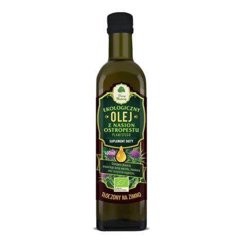 OLEJ Z NASION OSTROPESTU PLAMISTEGO BIO 250 Ml DARY NATURY Dobra