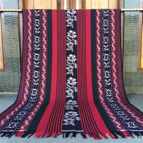 Jual Kain Tenun Ikat Blanket Etnik Toraja Flores Dayak Sumba Lombok
