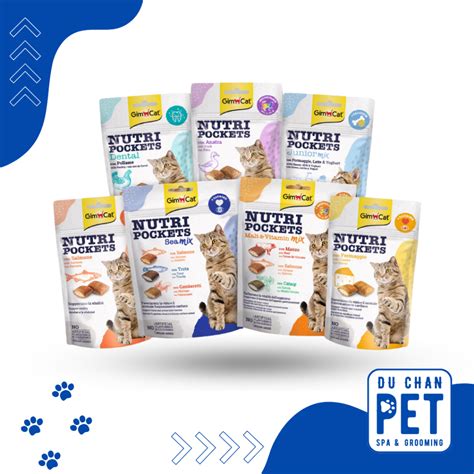 GimCat Bánh thưởng Giòn Dinh Dưỡng Cho Mèo GimCat Nutri Pockets