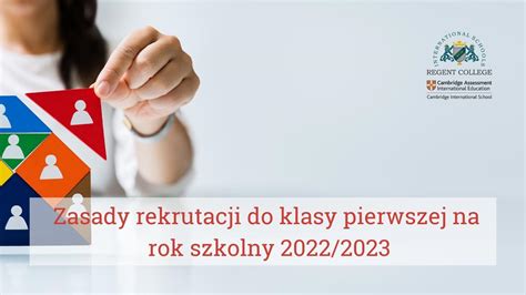Rekrutacja Do Klasy Pierwszej Na Rok Szkolny 2022 2023