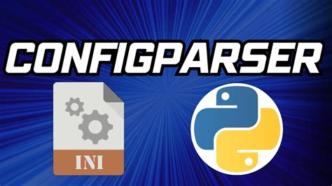 configparser mit python und konfigurationsdateien i arbeiten youtube