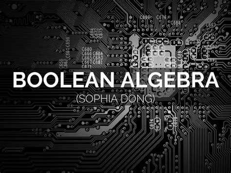 boolean algebra by faflaliff