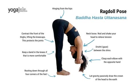 Ragdoll Pose Baddha Hasta Uttanasana