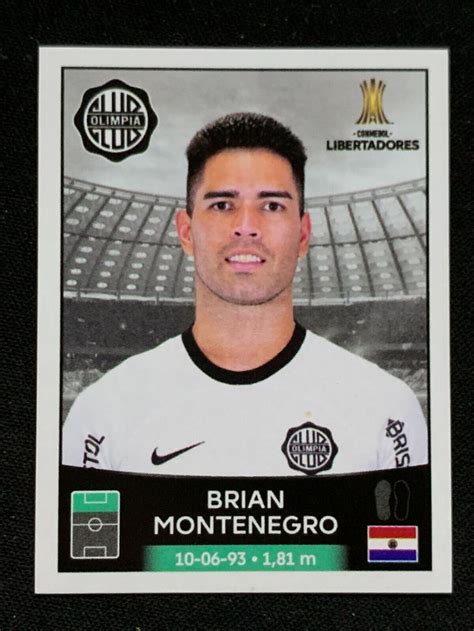 2023 PANINI CONMEBOL Copa Libertadores Sticker 523 BRIAN MONTENEGRO
