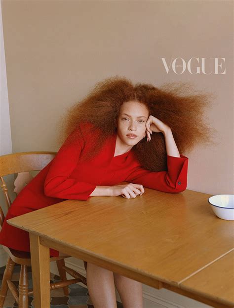 Tianna St Louis For British Vogue Mirrrs Models