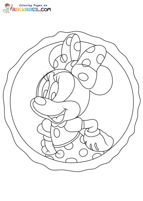 Dibujos De Minnie Para Colorear
