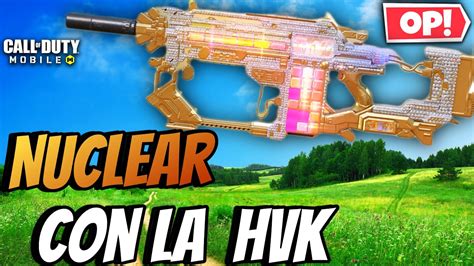 53 Kill Con La Mejor Clase De La Hvk En Codmobile YouTube