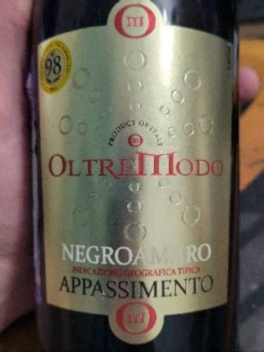 2021 OltreModo Negroamaro Appassimento Vivino US