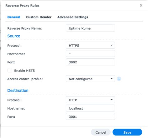 Reverse Proxy Louislam Uptime Kuma Wiki Github