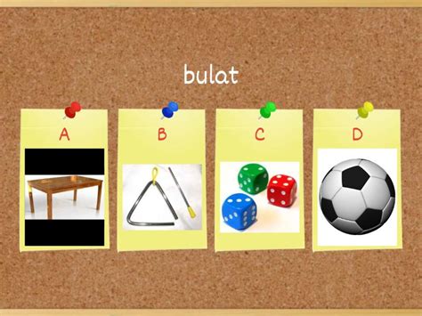 Kata Adjektif Bentuk Tahun 1 Quiz