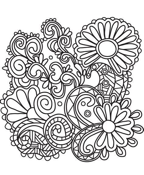 Sunflower And Butterfly Coloring Page Free Printable Coloring Pages