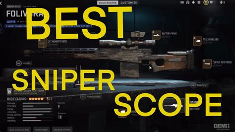 This Sniper Scope Is Overpowered Dmz Youtube