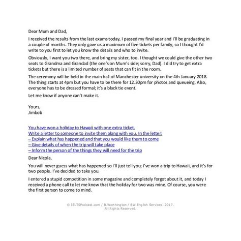 IELTS Writing General Task 1 Sample Letters And Phrases Ielts Writing