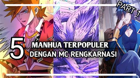 5 KOMIK MANHUA REKOMENDASI DENGAN MC REINKARNASI Part 1 YouTube