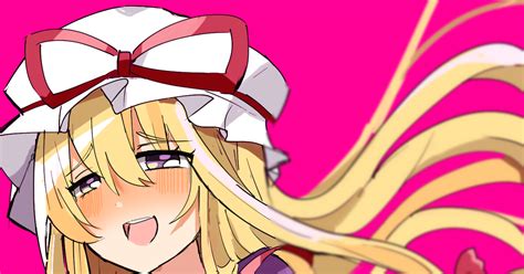 Touhou Yukari Yakumo Big Breasted Yukari ムチムチ Pixiv