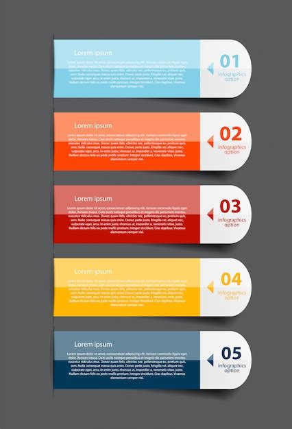 Plantillas Infogr Ficas Para Empresas Vector Premium