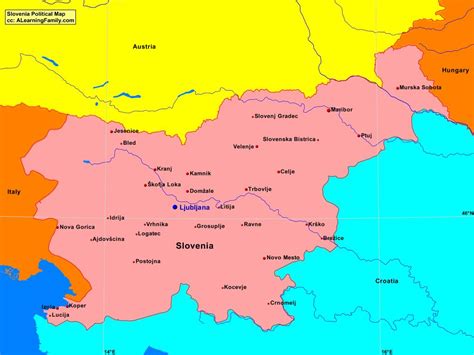 Where Is Slovenia In Europe Map Schedule