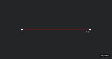React Dual Range Slider Examples Codesandbox