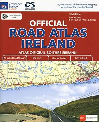 Official Road Atlas Ireland Irish Maps Atlases And Guides Amazon Co