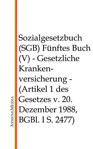 Sozialgesetzbuch SGB Fünftes Buch V Gesetzliche