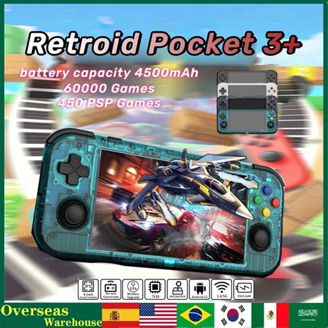 Retroid Pocket 3 Plus Console Port Til Jogo De V Deo RP3 Android 12