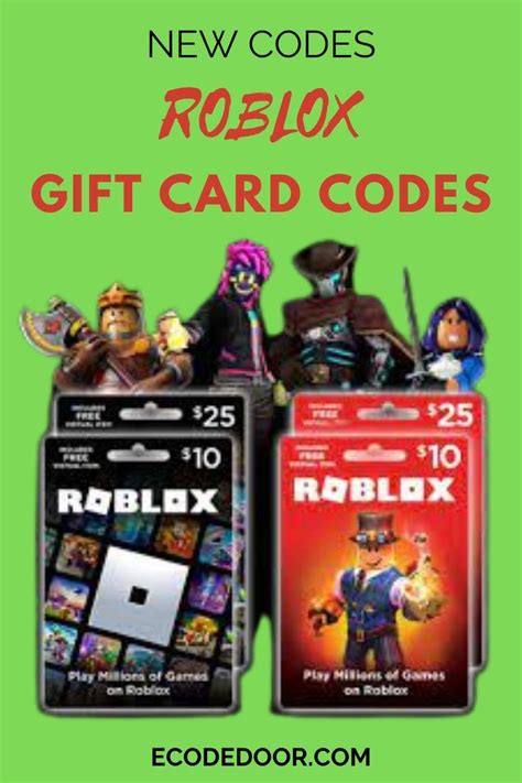 Working Roblox Robux Gift Card Generator No Human Verification