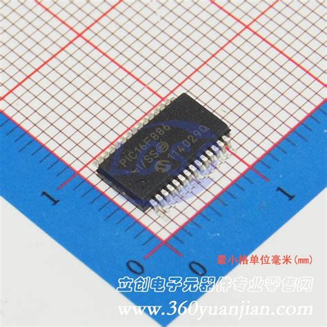 PIC16F886 I SS Microchip Tech Microcontroller Units MCUs MPUs SOCs